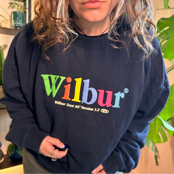 Shirts | Authentic Vintage Wilbur Soot 96 Version 12 Graphic Navy ...